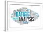 'Word Cloud Data Analysis' Art Print - mindscanner | Art.com