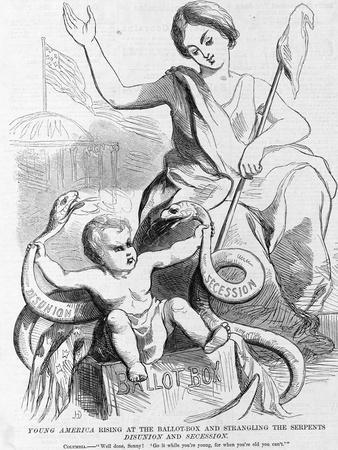 Young American Rising at the Ballot-Box and Strangling the Serpents ...