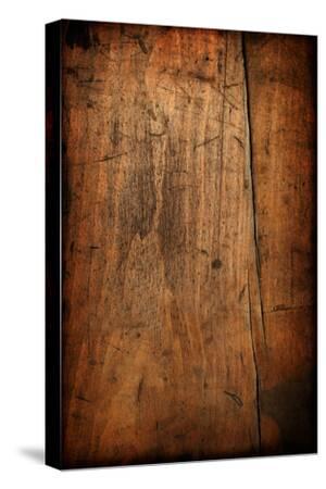 'Vintage Wood Texture' Stretched Canvas Print - Zibedik | Art.com